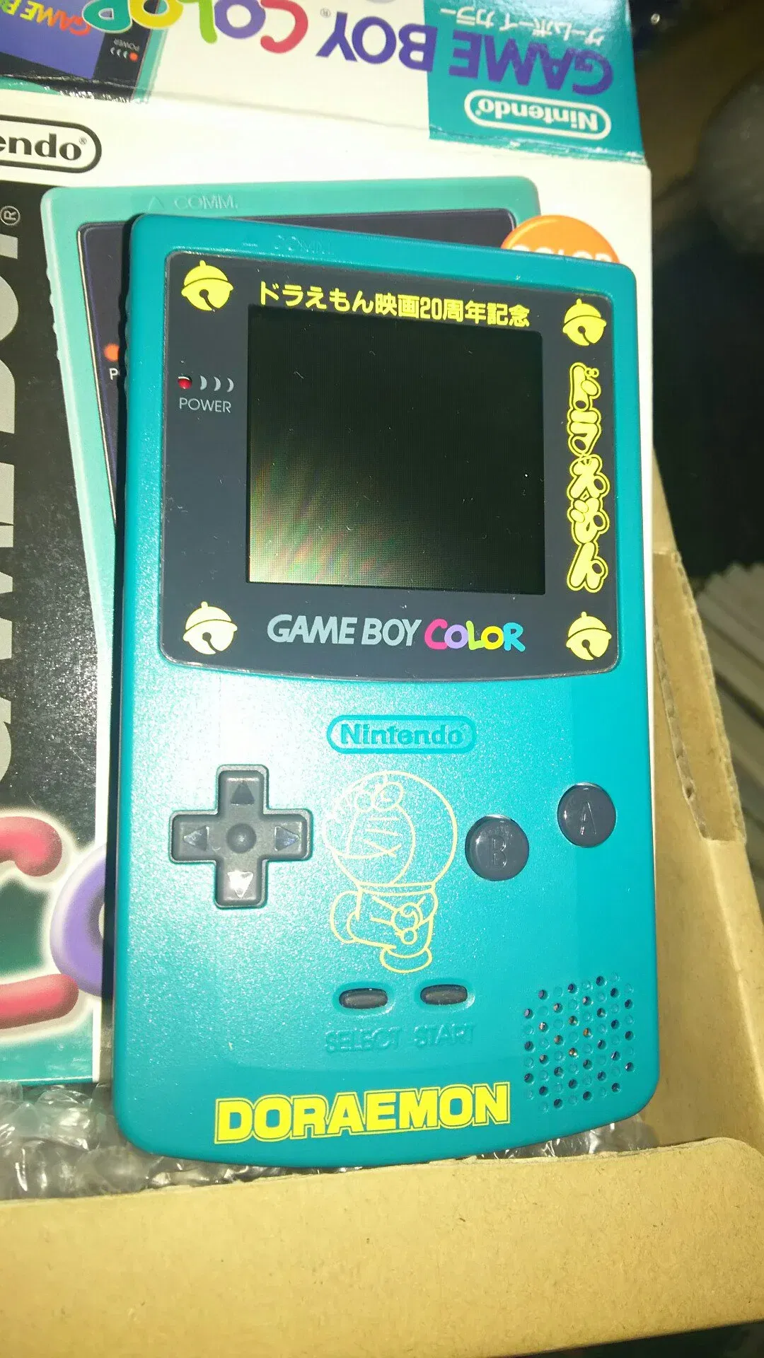 Nintendo Game Boy Color Doraemon Movie 20th Anniversary Console ...