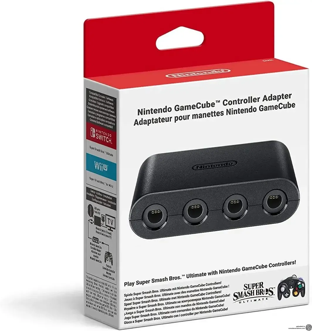 Consolevariations - Nintendo Switch GameCube Controller Adapter [EU ...