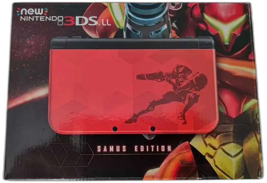 New Nintendo 3DS LL Samus Console - Consolevariations