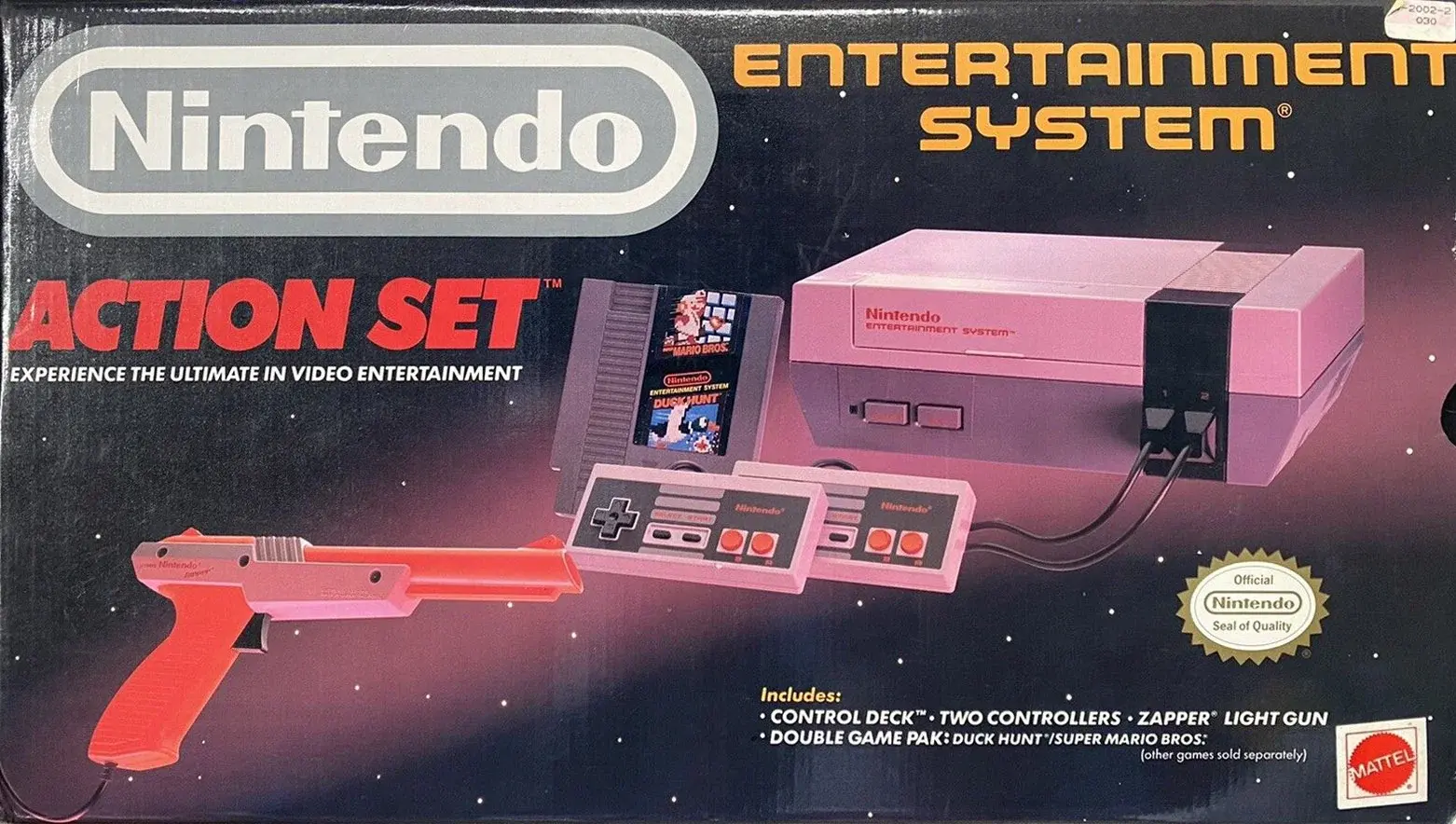 NES Mattel Action Set [CA] - Consolevariations