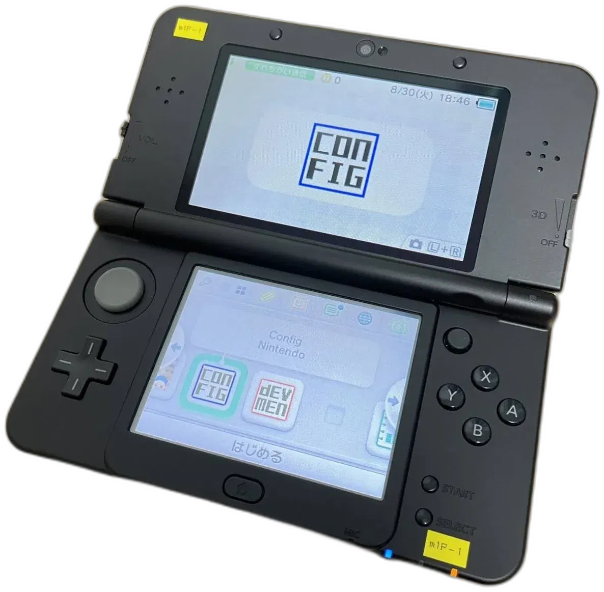 New Nintendo 2DS XL Orange/White Development unit - Consolevariations