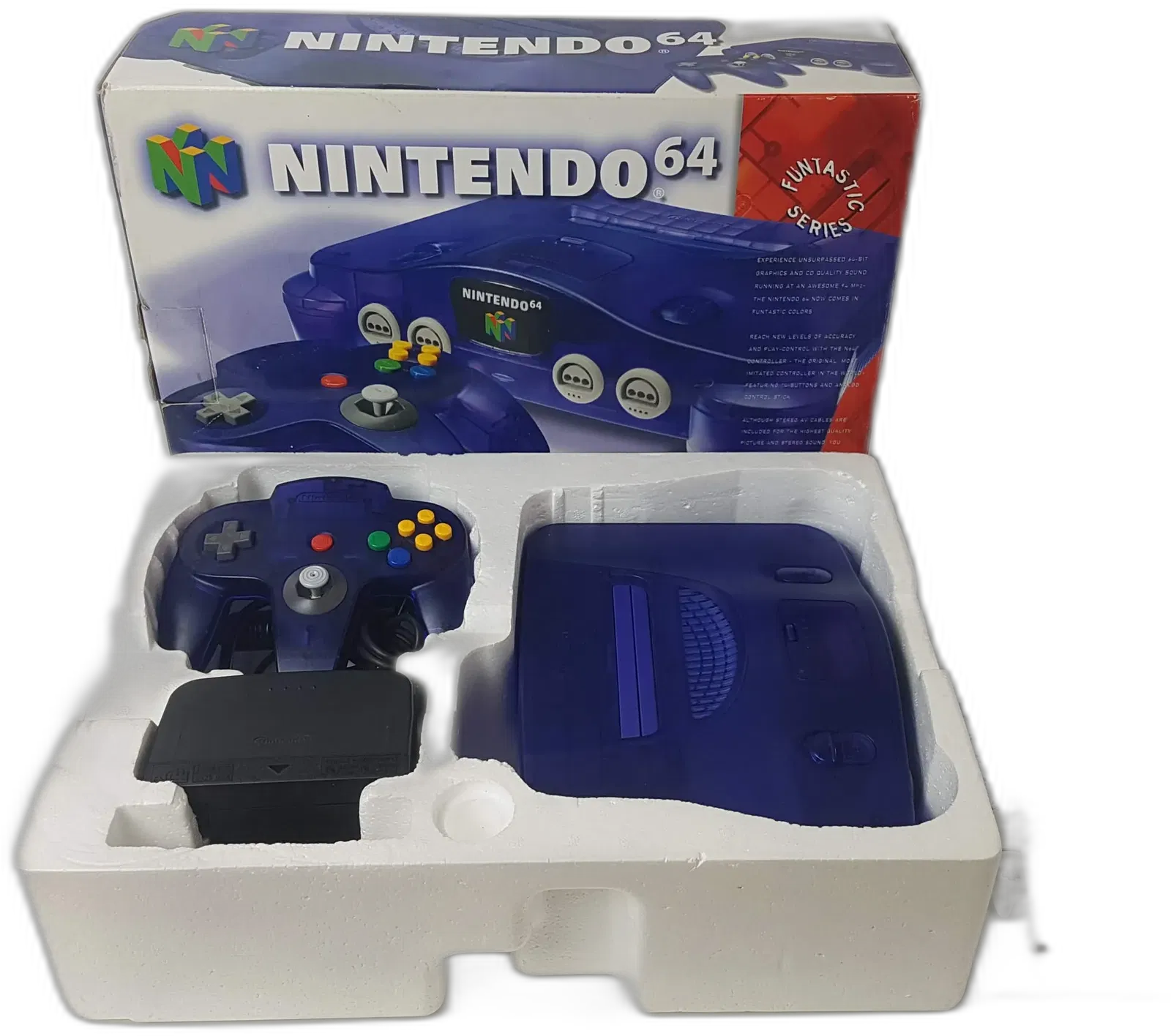 Nintendo 64 Grape Purple Console [NA] - Consolevariations