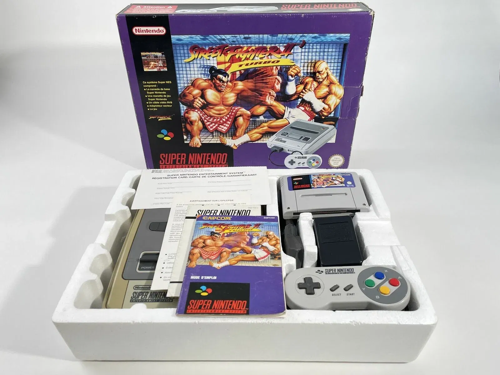 SNES Street Fighter II Turbo Bundle - Consolevariations