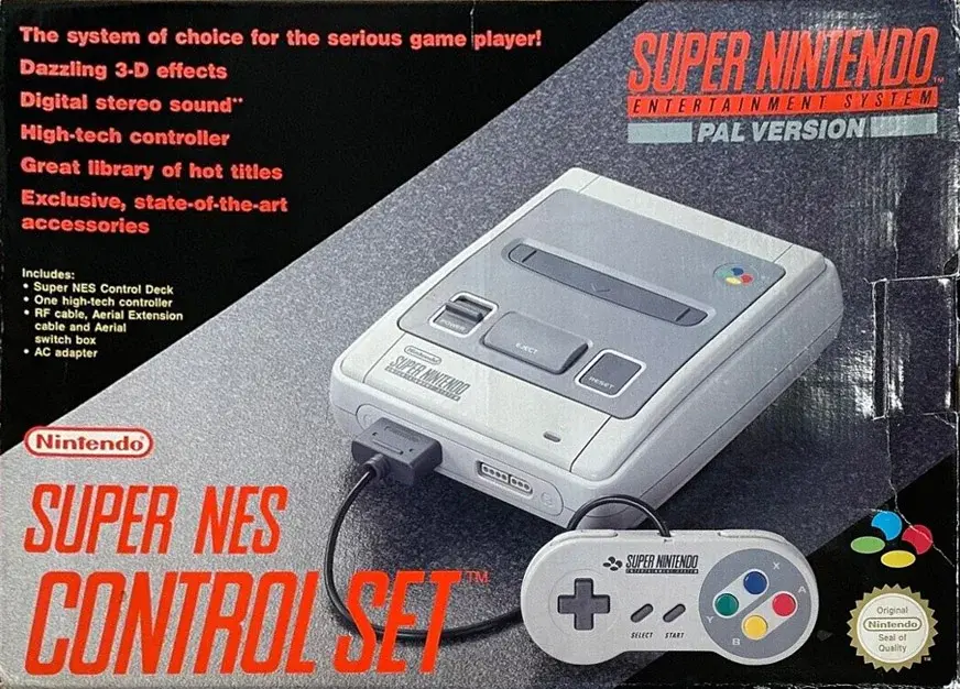 SNES Control Set Console - Consolevariations