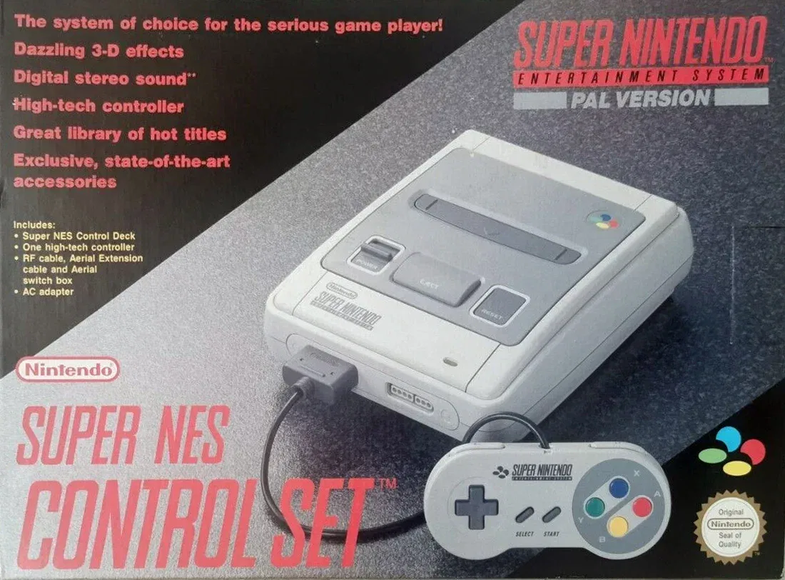 SNES Control Set - Consolevariations