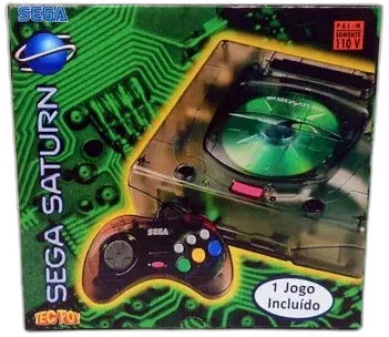 Tectoy Sega Saturn Skeleton 1 Game Bundle - Consolevariations