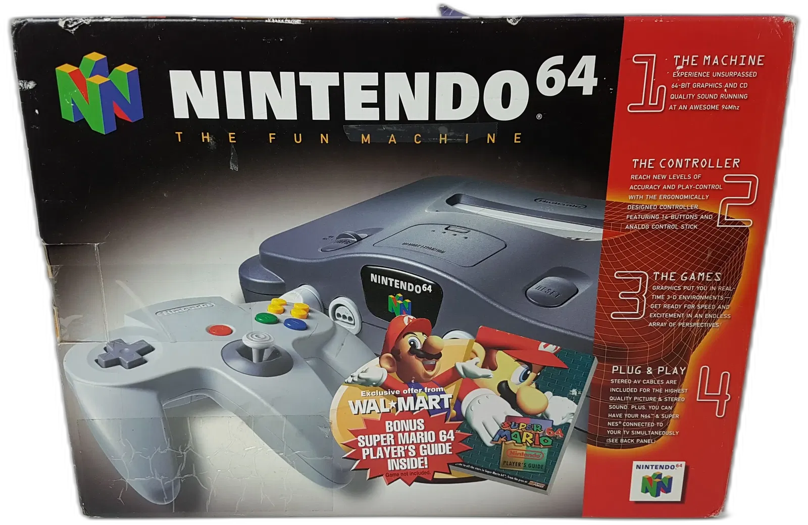 Nintendo 64 Super Mario Walmart Bundle - Consolevariations