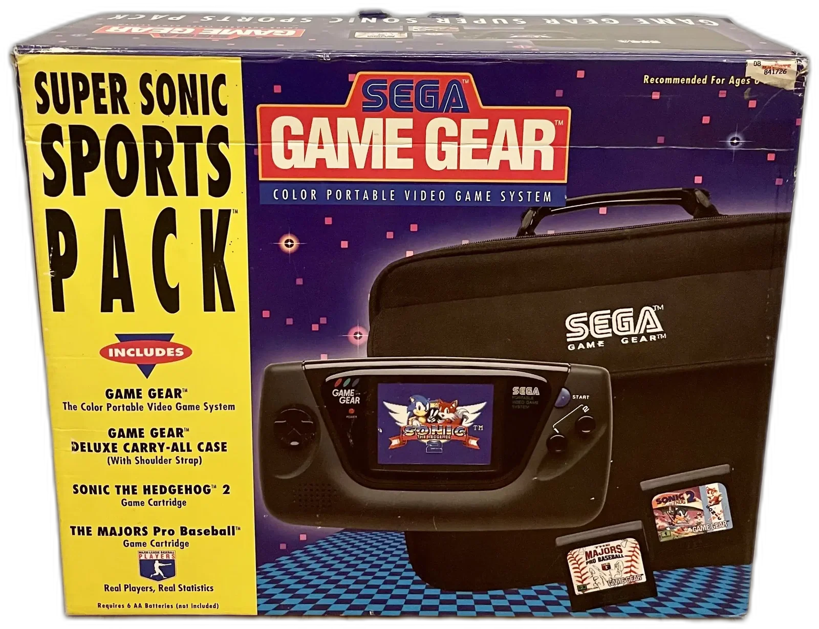 Sega Game Gear Super Sonic Sports Pack - Consolevariations