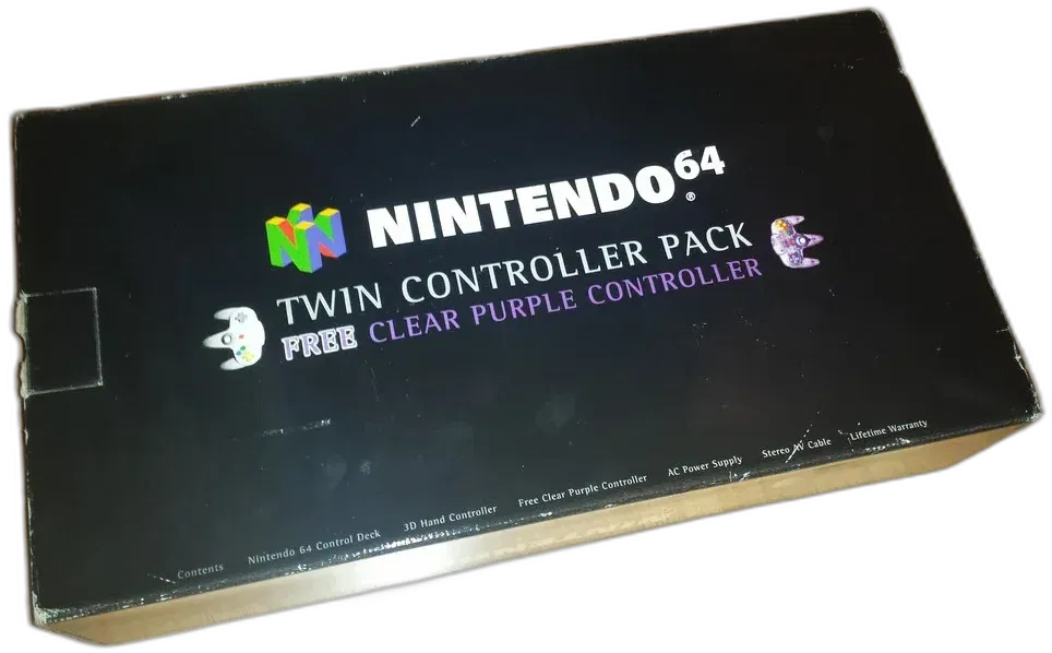Nintendo 64 Twin Controller Pack - Consolevariations