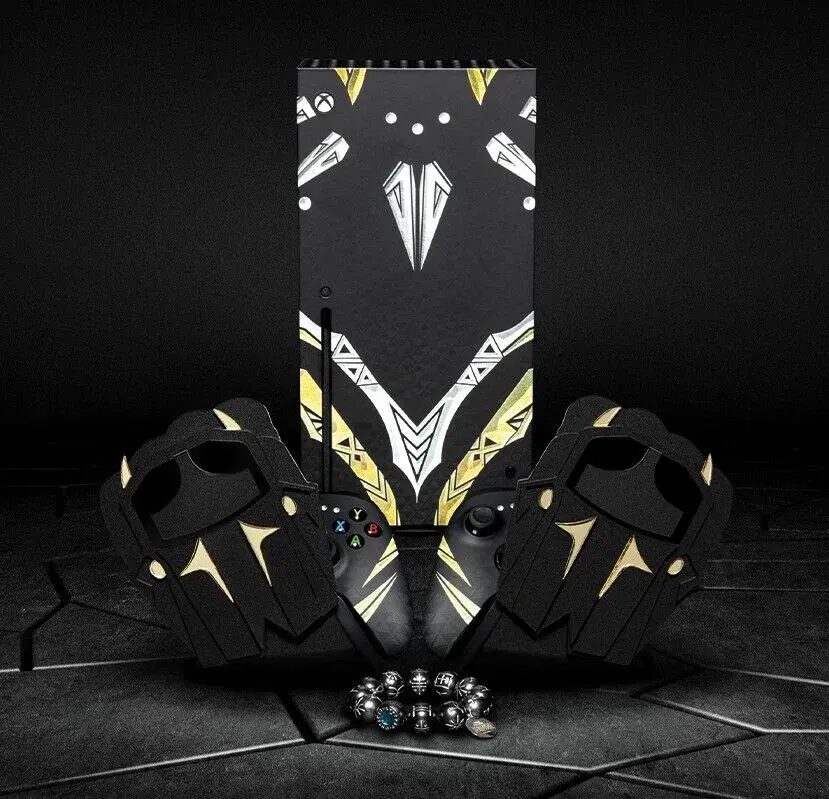 Microsoft Xbox Series X Black Panther Wakanda Forever Console ...