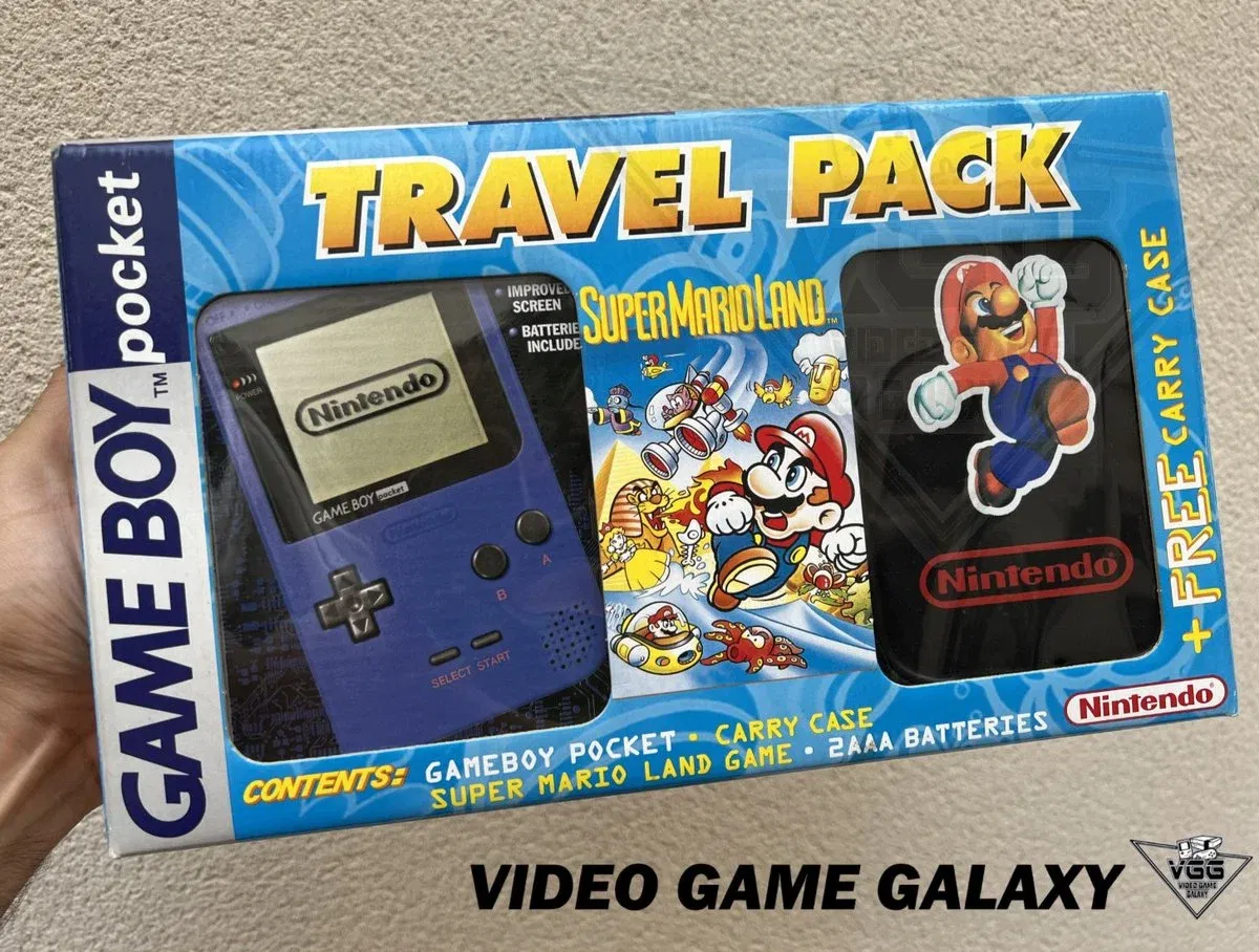 Nintendo Game Boy Pack Tetris Fire + Super Mario Land Bundle ...