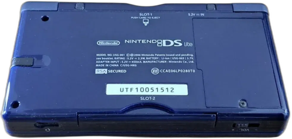 Nintendo DS Lite Enamel Navy Console [JP] - Consolevariations