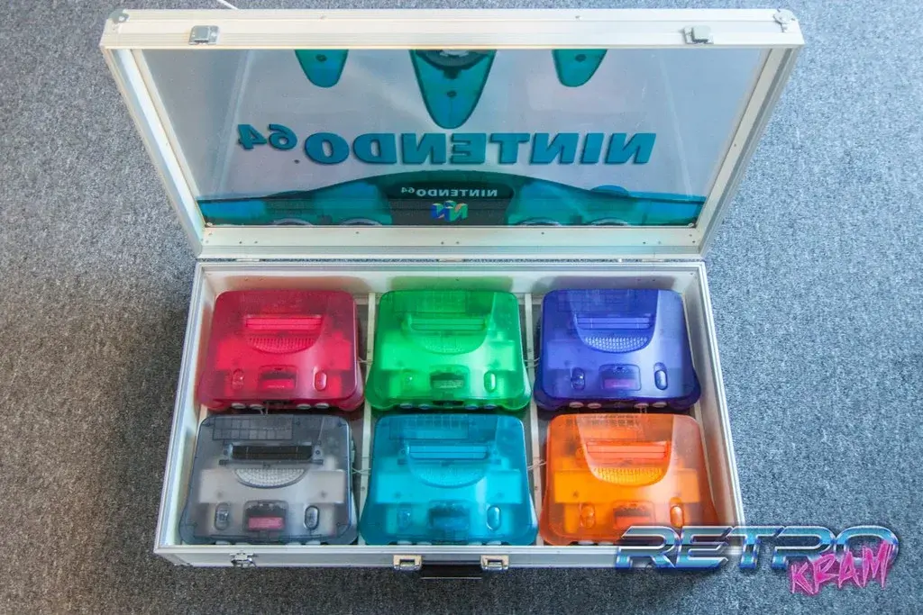 Nintendo 64 Kiosk [EU] - Consolevariations
