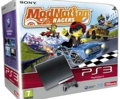 Sony Playstation 3 Slim Modnation Racer Bundle - Consolevariations