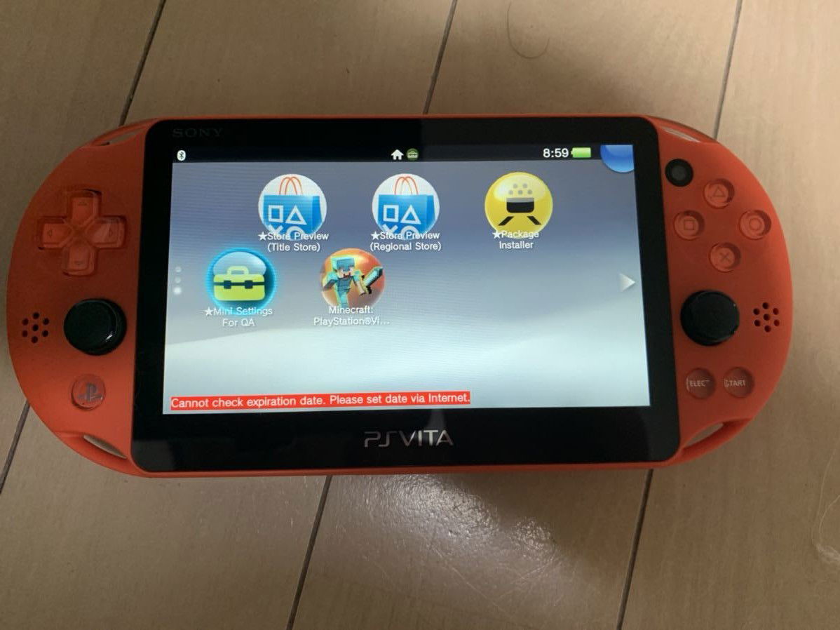 Sony PS Vita CPV-B20xx Prototype Console - Consolevariations