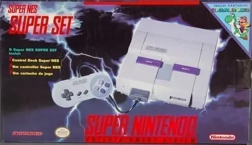 SNES Super Set Console [BR] - Consolevariations