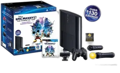 Sony PlayStation 3 Super Slim Infamous + Uncharted 1 & 2 Bundle ...