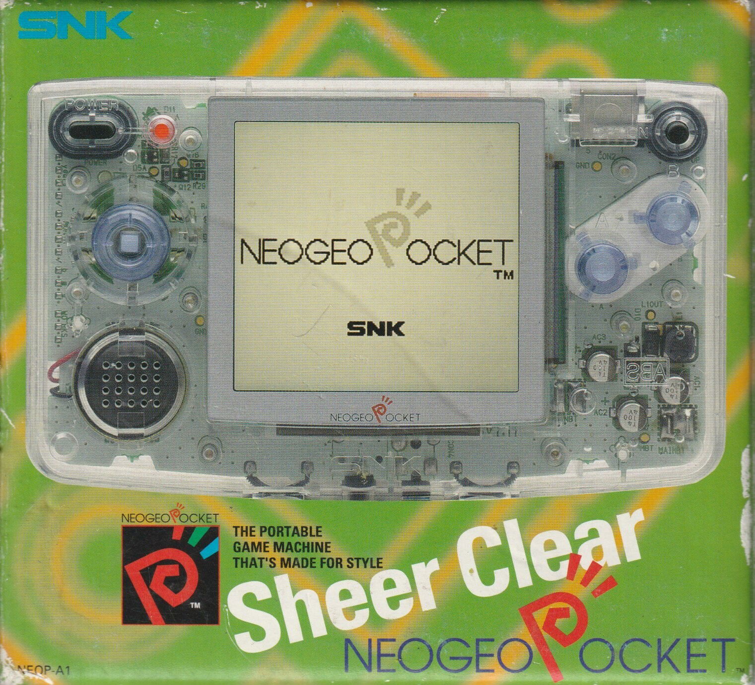 Neo Geo Pocket Clear Samurai Spirit! Special Box Console ...