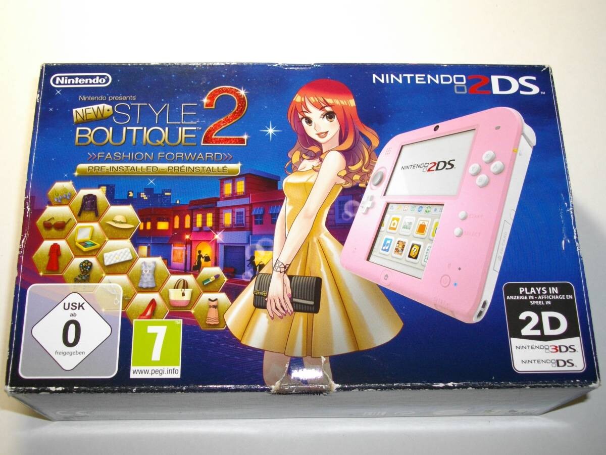 Nintendo 2DS Pink Console - Consolevariations