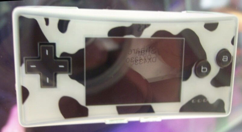 Nintendo Game Boy Micro Black Color Faceplate - Consolevariations