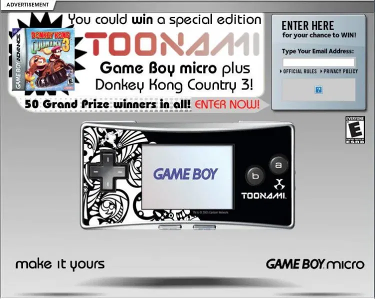 Nintendo Game Boy Micro Mother 3 Console - Consolevariations
