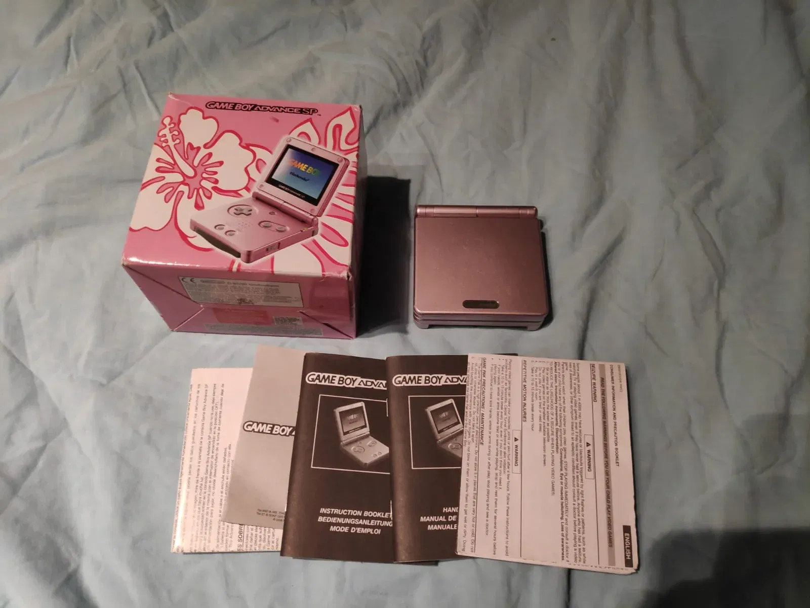 Nintendo Game Boy Advance SP Pearl Pink Console [ASIA] - Consolevariations