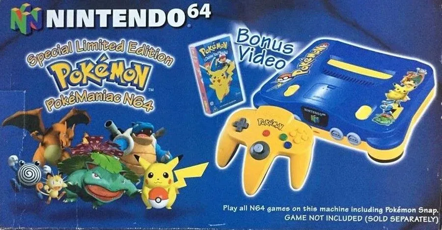 Nintendo 64 Pokemon Stadium Battle Set Bundle