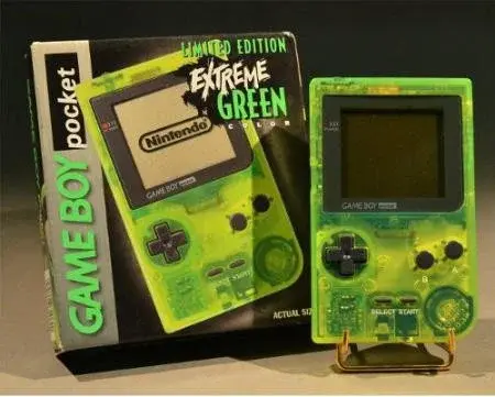 Nintendo Game Boy Pocket Extreme Green Console - Consolevariations