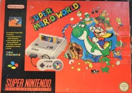 SNES Super Mario World Red Bundle - Consolevariations