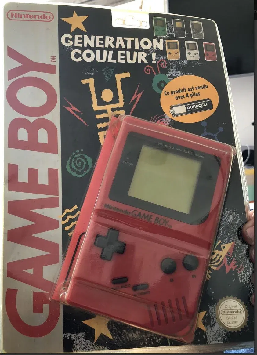 Nintendo Game Boy Generation Couleur Red Console - Consolevariations