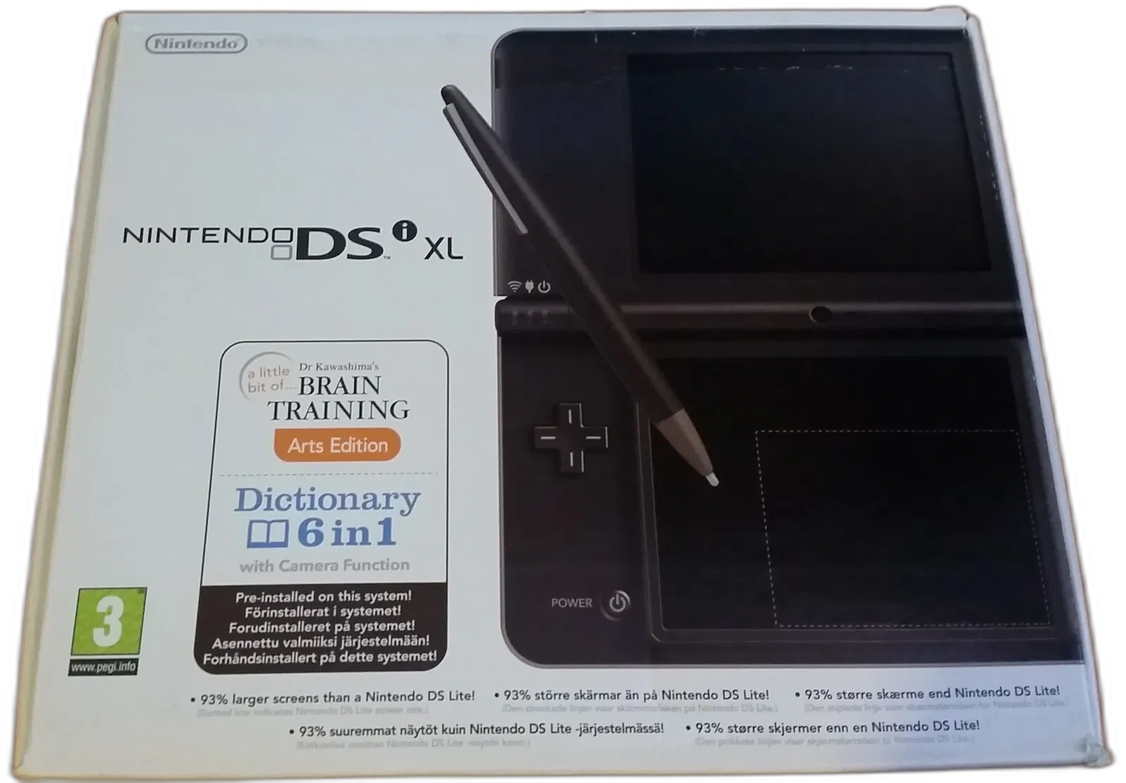 Nintendo DSi XL Brain Training Bundle - Consolevariations