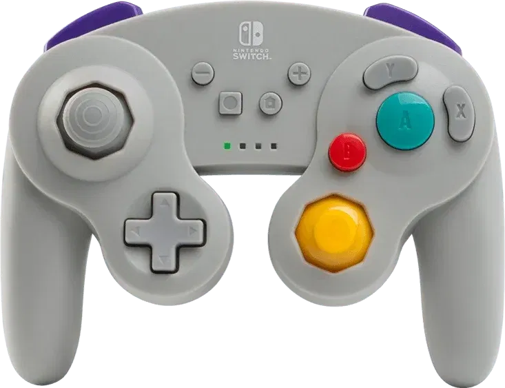 Power A Switch Grey GameCube Wireless Controller - Consolevariations