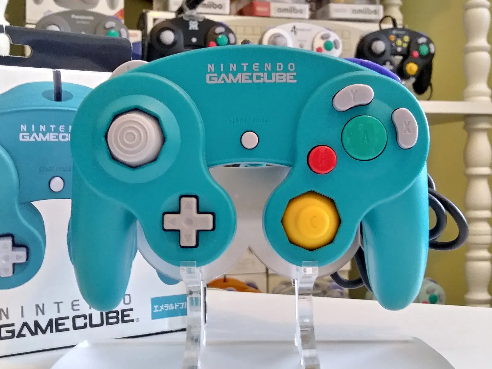 Nintendo GameCube Emerald Controller - Consolevariations