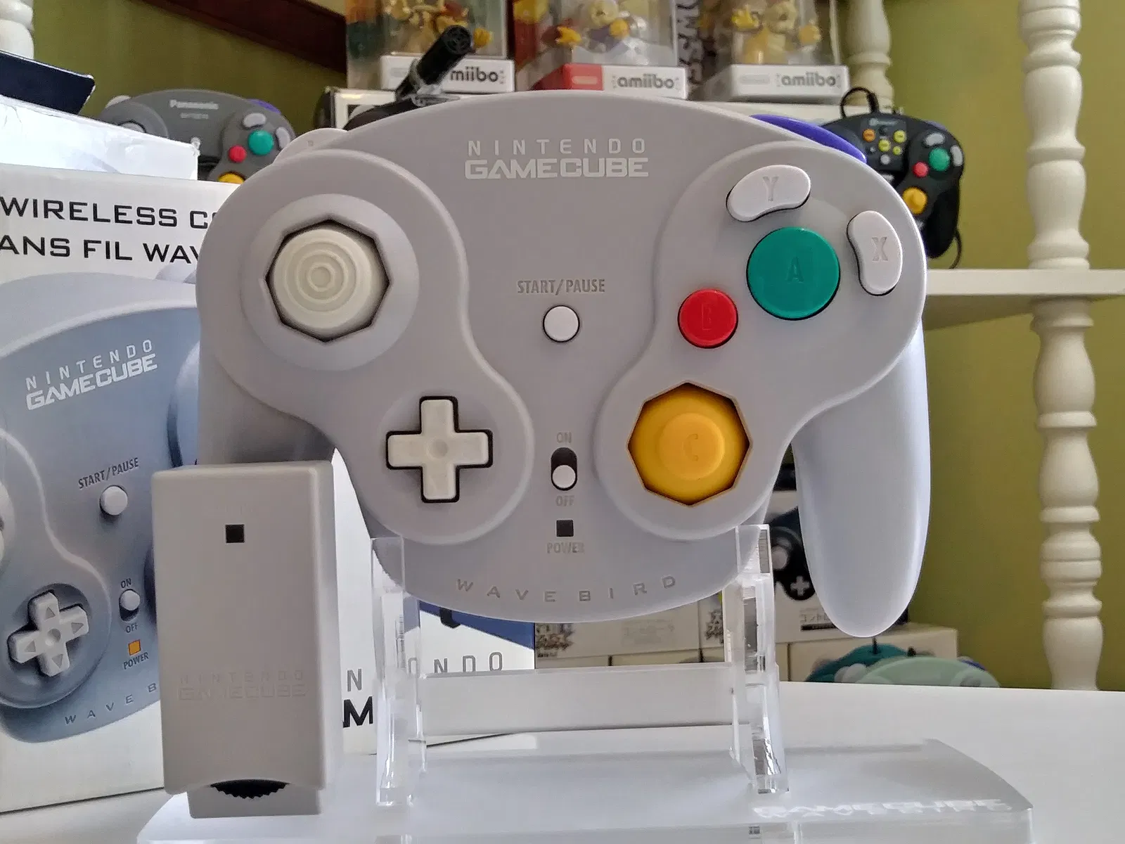 Nintendo GameCube Gundam Char Wavebird Controller - Consolevariations