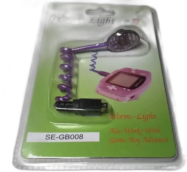 Nintendo Game Boy Advance Worm Light - Consolevariations
