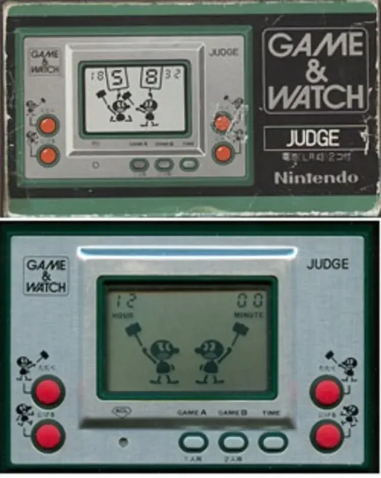 Nintendo Game & Watch Judge Green - Consolevariations