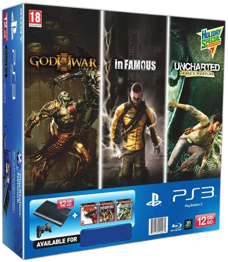Sony PlayStation 3 Super Slim Holiday Bundle - Consolevariations