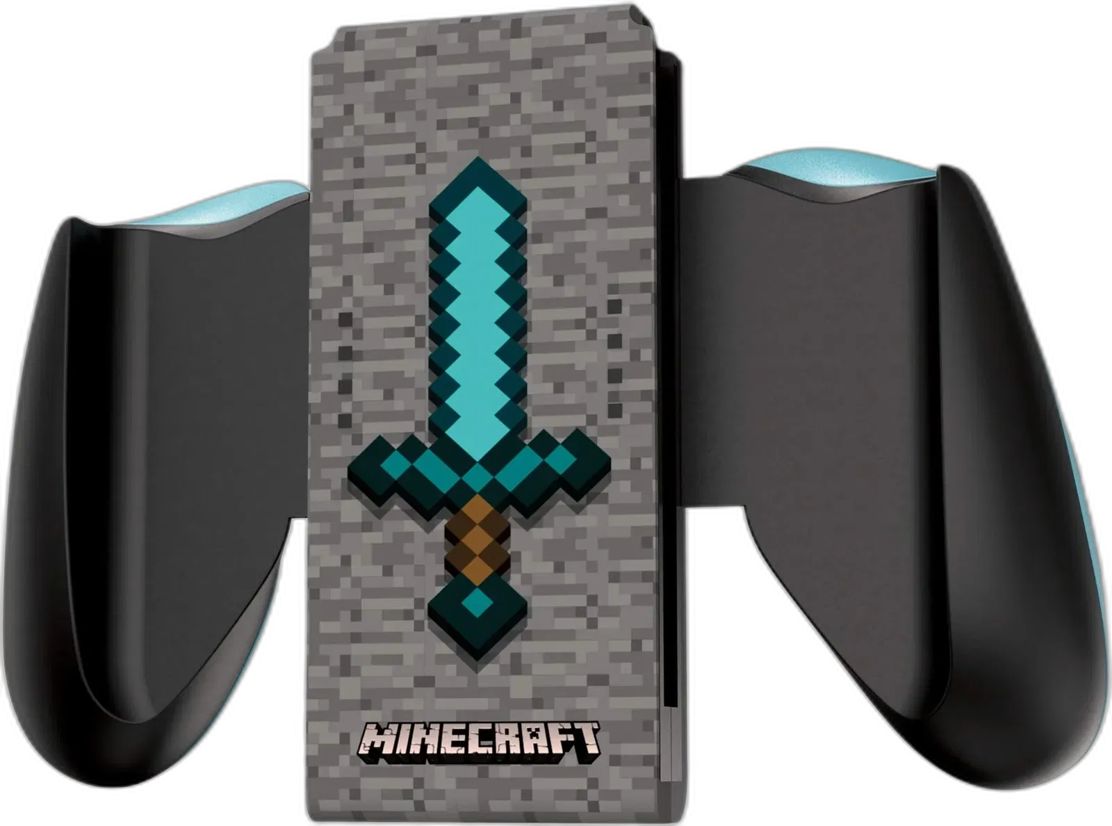 Power A Switch Minecraft Diamond Sword Joy-Con Comfort Grip - Consolevariations