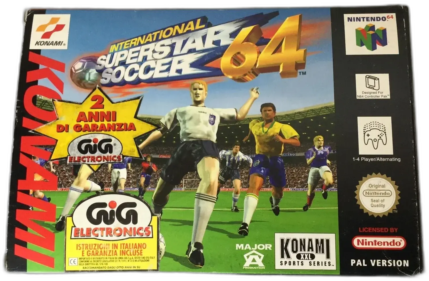 Nintendo 64 International Superstar Soccer 64 Bundle [FR ...