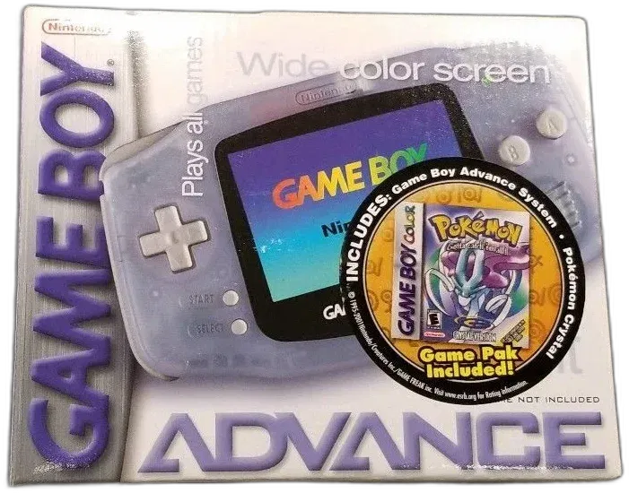 Nintendo Game Boy Advance Glacier E-Reader Bundle - Consolevariations