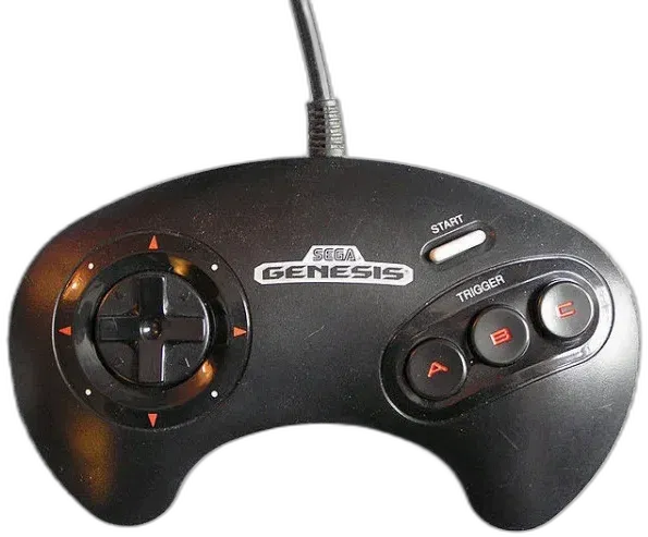 Sega Genesis Controller (later version)