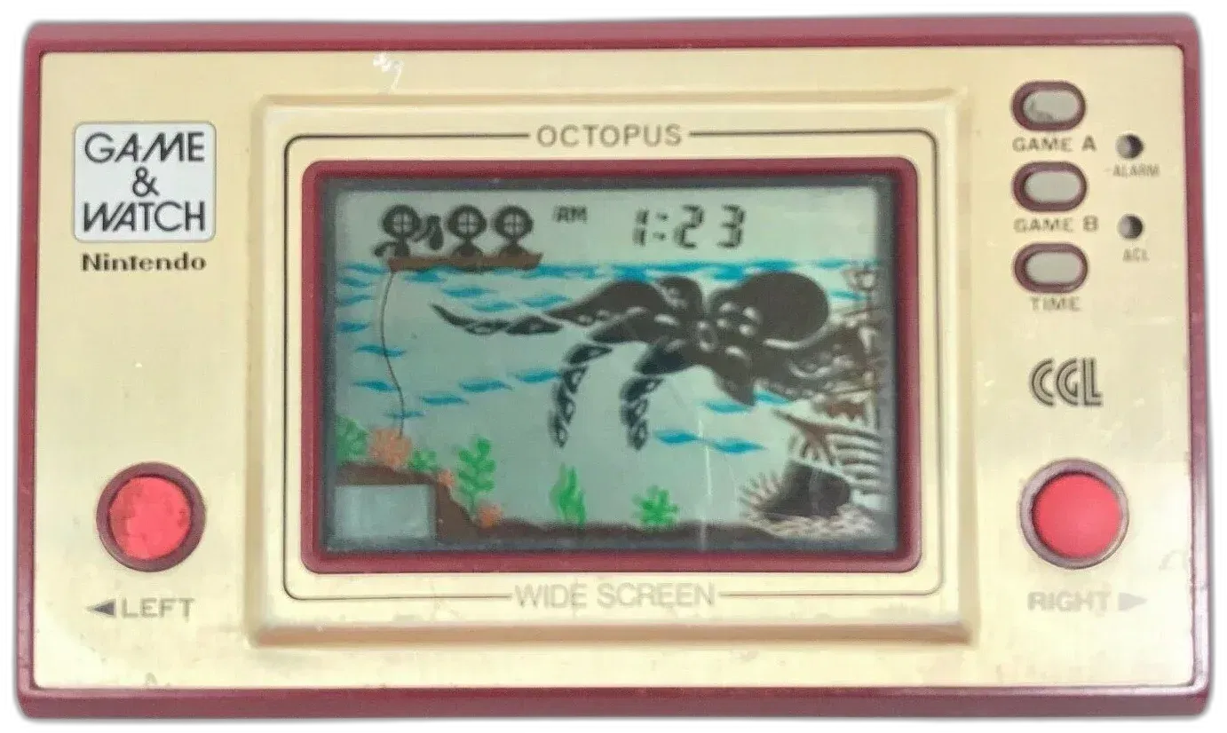 Nintendo Game & Watch Octopus Bosch - Consolevariations