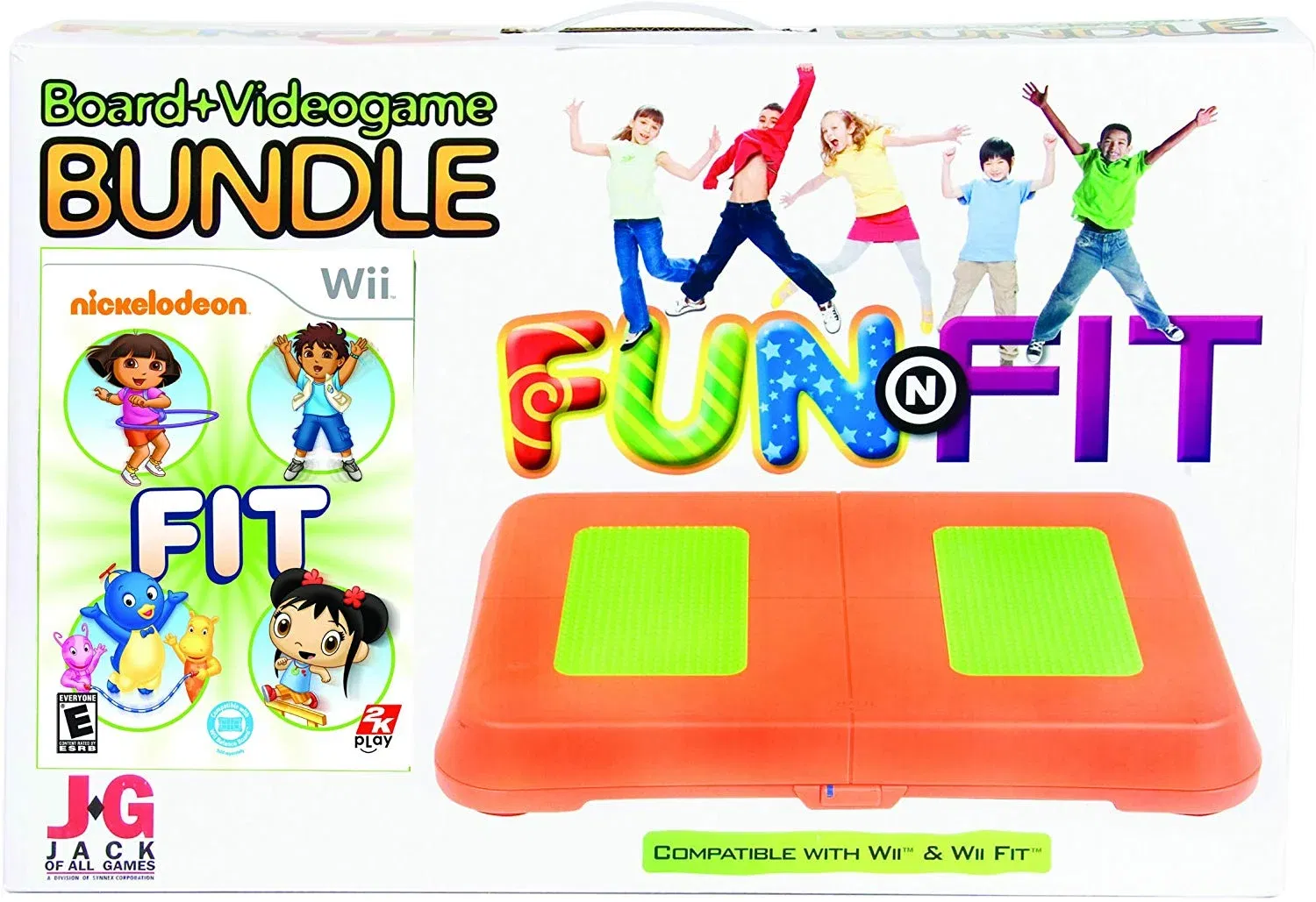 Nickelodeon Wii Fun n' Fit Board - Consolevariations
