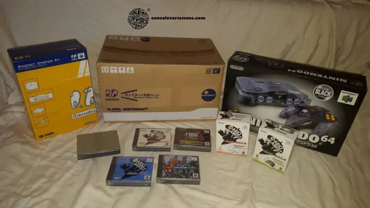 Nintendo 64 DD Overview - Consolevariations