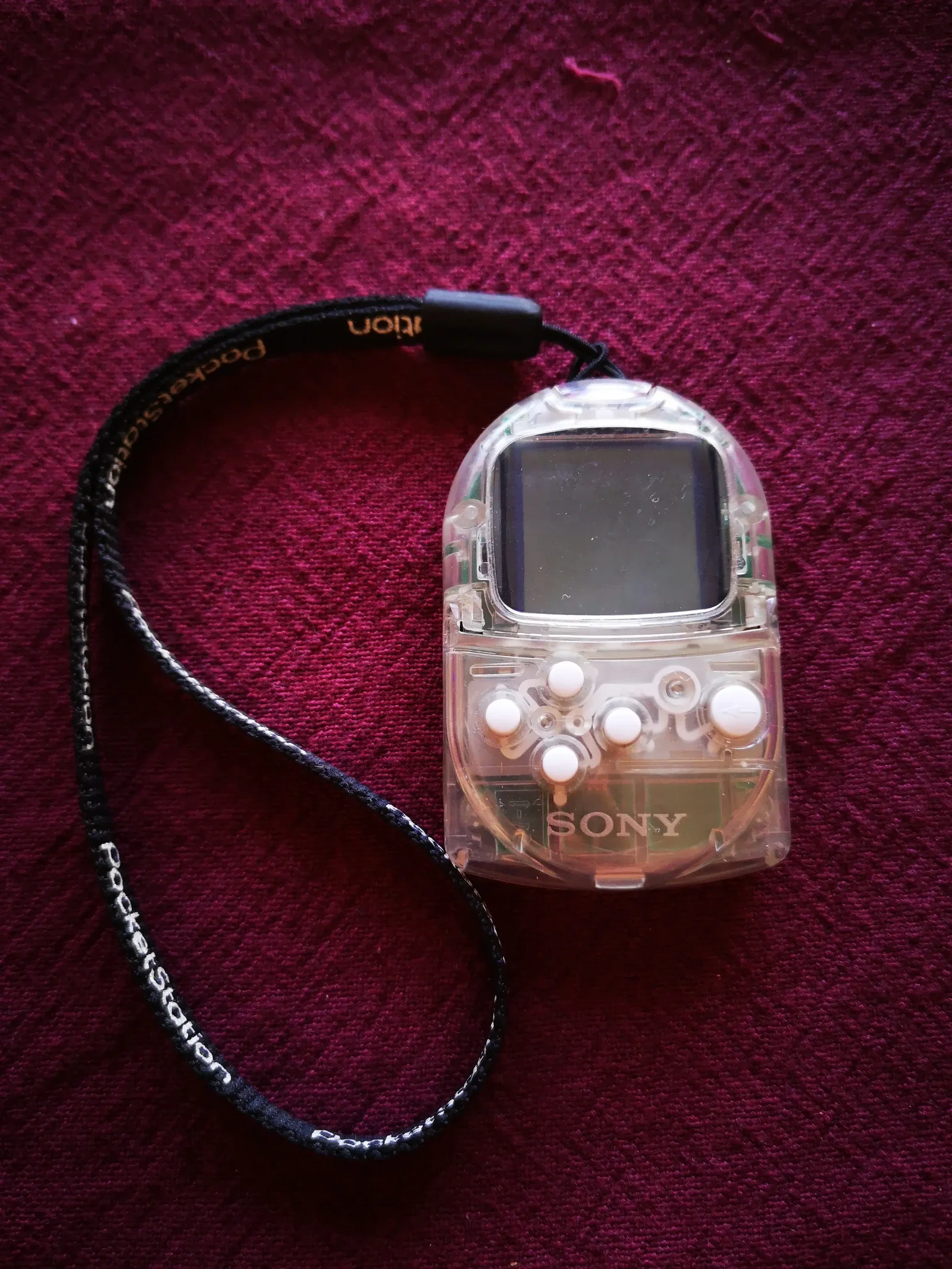 Sony PlayStation Crystal/Clear Pocket Station - Consolevariations