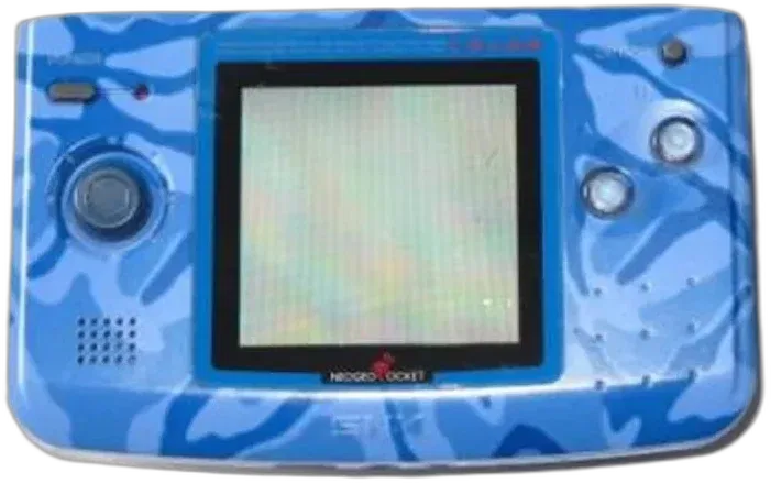 Neo Geo Pocket Camouflage Blue Console - Consolevariations