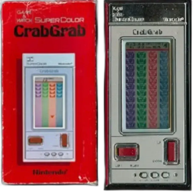 Nintendo Game & Watch Crab Grab - Consolevariations