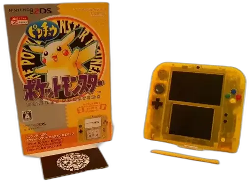 Nintendo 2DS Pokemon Yellow Console [JP] - Consolevariations