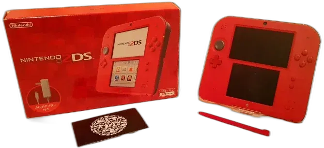 Nintendo 2DS Red Console [JP] - Consolevariations