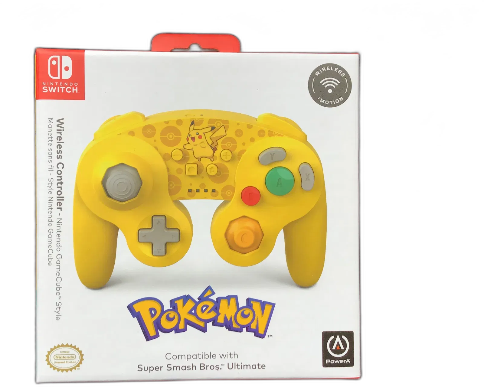 Power A Switch Pokemon Pikachu Wireless Controller - Consolevariations